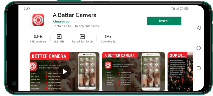 List Of Best Camera Apps For Andriod