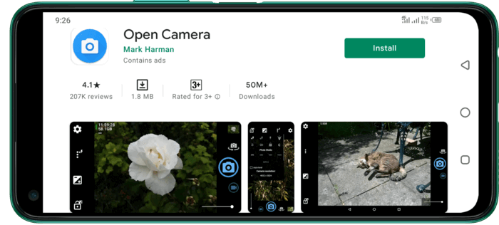 List Of Best Camera Apps For Andriod