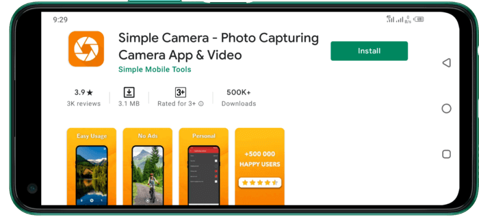 List Of Best Camera Apps For Andriod