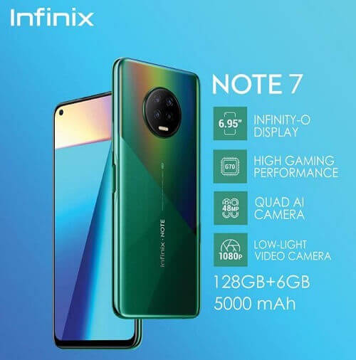 Infinix Note 7 Price In Ghana, Specs, And Where To Buy