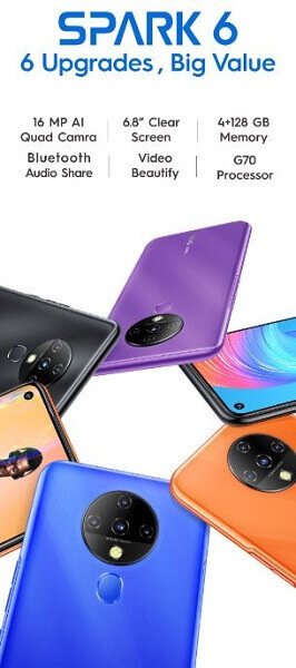 Tecno Spark 6 Prices In Ghana